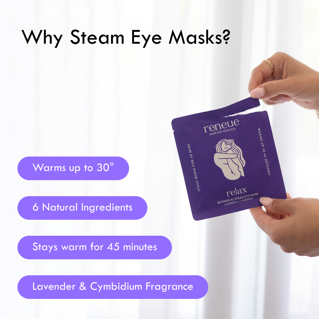 Steam Eye Masks – Reneue